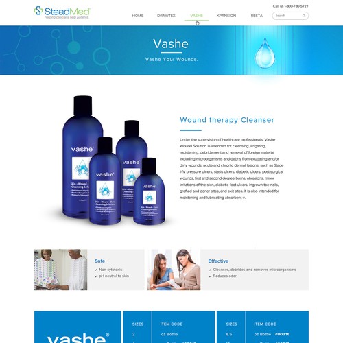High End, Professional Website for Medical Device Company | Web page ...