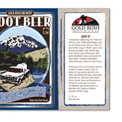 Designs | Create the next product label for Gold Rush Brewery | Product ...