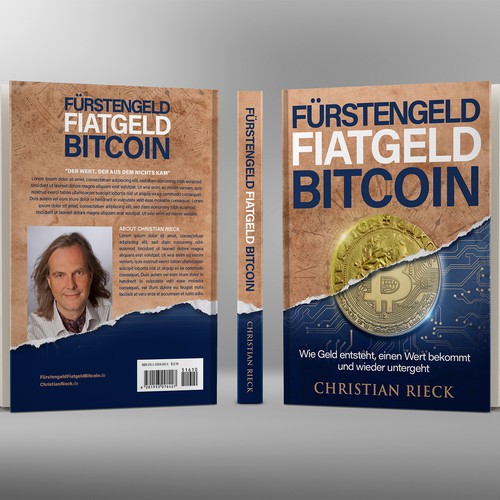 Designs | Buchcover für ein fundiertes Bitcoin-Buch eines Finanz ...