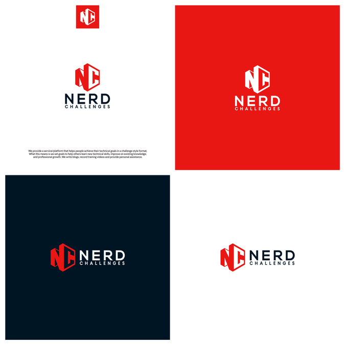 Nerd logo for a technical e-learning website | Logo design contest