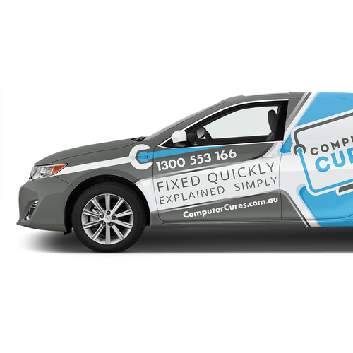 Design a world class Car Wrap for Computer Repair and IT Support ...