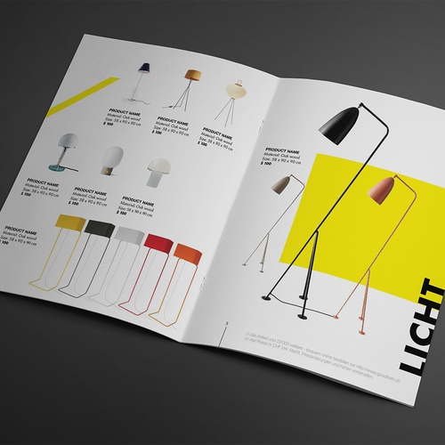 Product Catalogue Design Inspiration