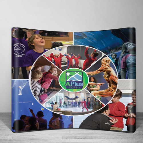 Excite teachers at a convention by providing energizing design ...