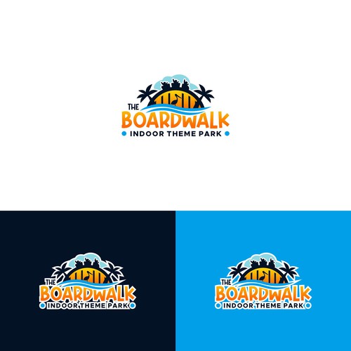 Designs | Beach logo for new business: THE BOARDWALK | Logo design contest