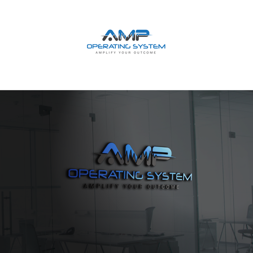 Modern logo for AMP business operating system. | Logo design contest