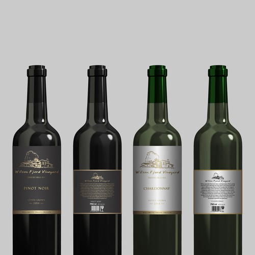 Premium Quality Wine Label | Product label contest