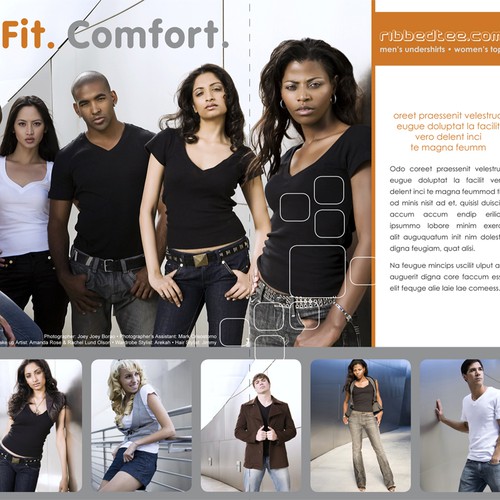 Two Page Magazine Pictorial Layout | Print or packaging design contest