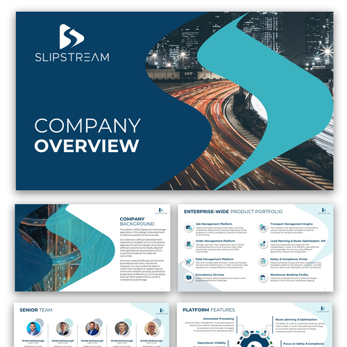 Designs | Slipstream - Google Slides Template | PowerPoint template contest
