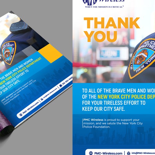 Designs | Print ad - NYPD | Postcard, flyer or print contest