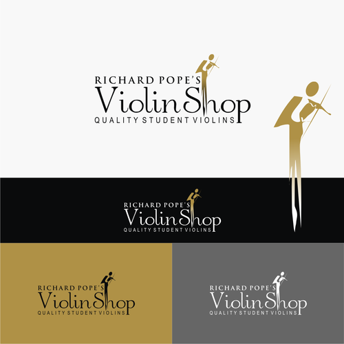 Classic and Mature Logo for Violin Shop in St Louis, MO. | Logo design ...