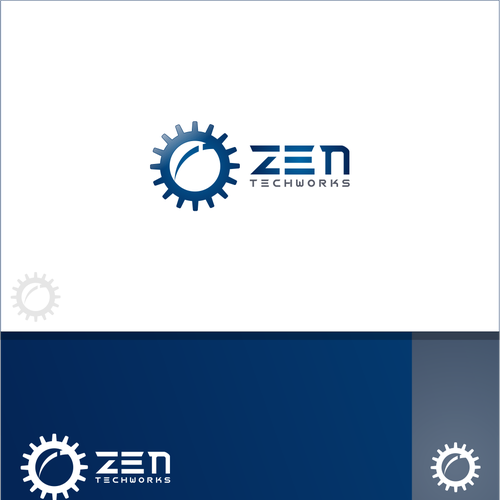 Logo for Zen Techworks, a technology support company | Logo & business ...
