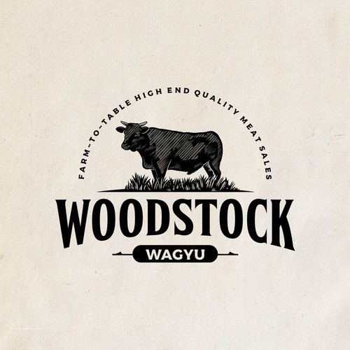 Designs | Need a New Logo for a High-end Wagyu Cattle Farm | Logo ...