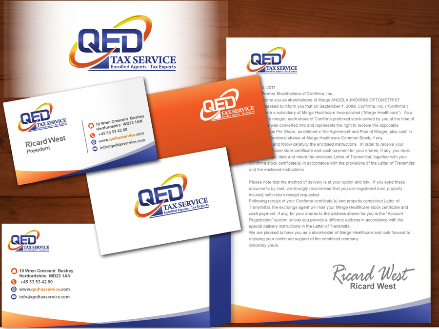 QED Tax Service needs a new logo | Logo design contest