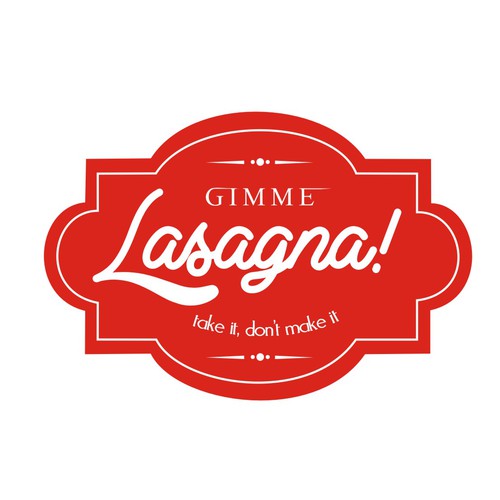 Create a logo for Gimme Lasagna! | Logo design contest
