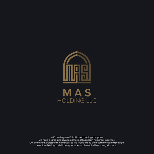 Create prestigious logo for the Dubai based holding company "MAS ...