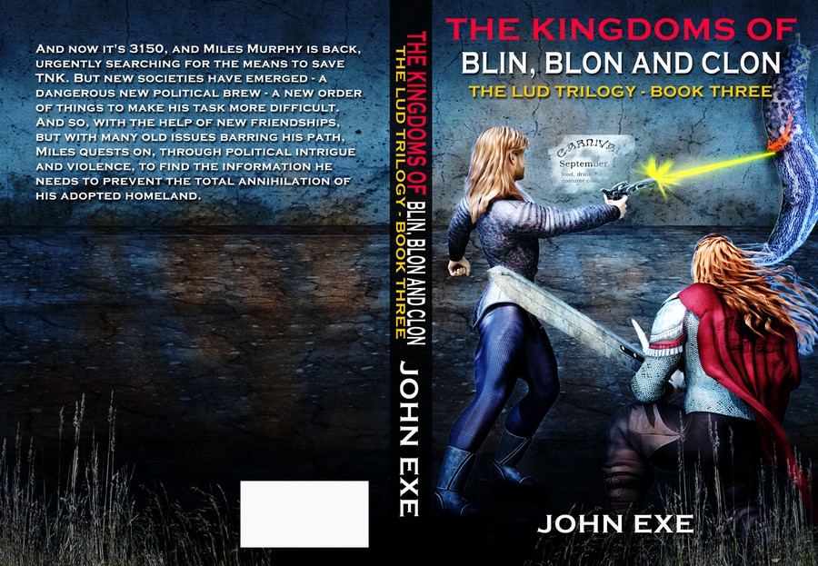 John Exe needs a new book or magazine cover | Book cover contest
