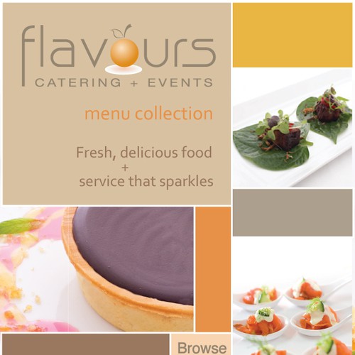 Designs | Flavours Catering + Events needs a new Menu Design Concept ...