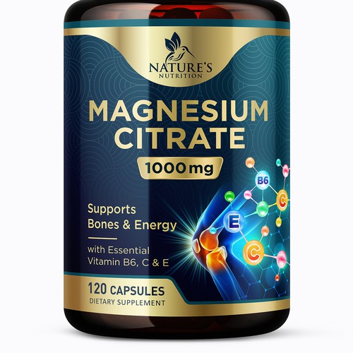 Designs | Premium Magnesium Citrate Design needed for Nature's ...