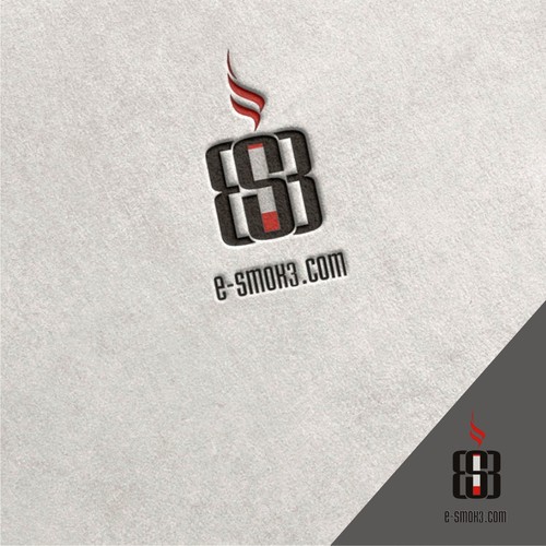 Designs | Erstelle ein Rauchiges Logo für E-Smok3.com | Logo design contest
