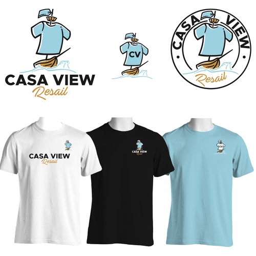 Playful logo for local thrift store | Logo & business card contest