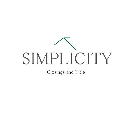 Simplicity Closings and Title logo design | Logo design contest