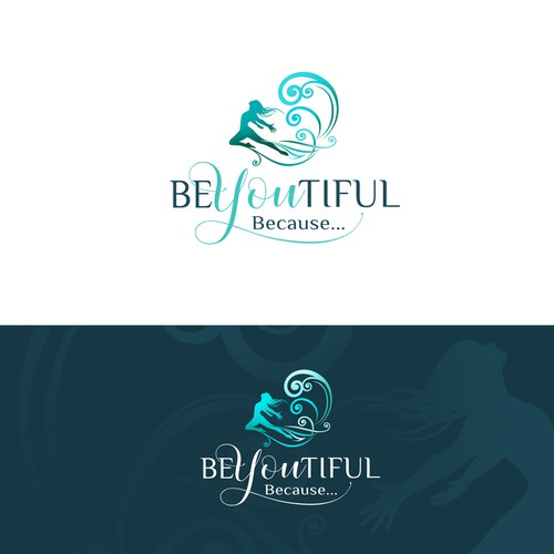 Cool logo for my BeYOUtiful Because..... Health coaching business ...