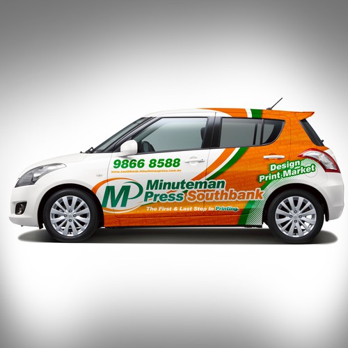 Designs | White Suzuki Swift Wrap | Car, truck or van wrap contest