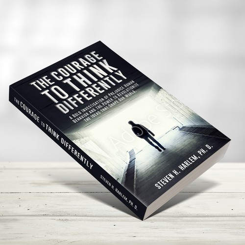 Simple cover for book on challenging traditional ways of thinking about ...