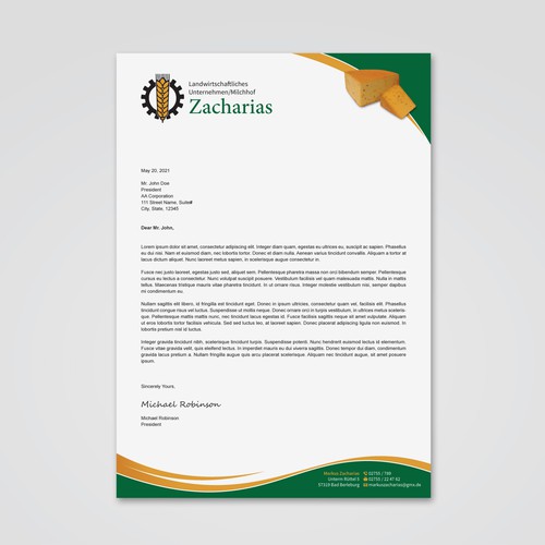 Designs | We need letterhead design for our agricultural farm with ...