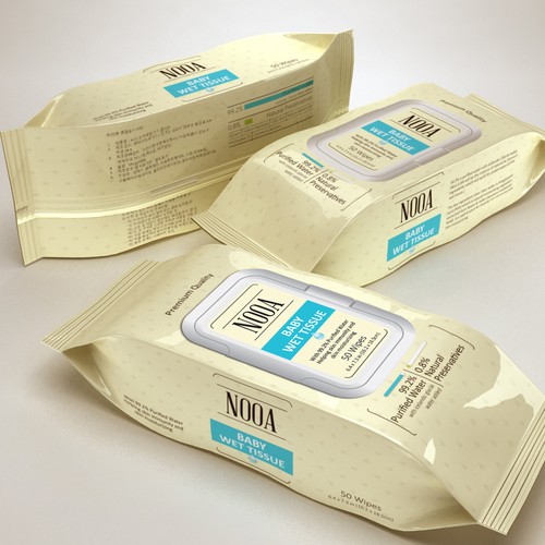 Create package design for baby wet tissue ♥ | Product packaging contest