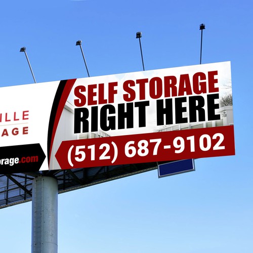 Self Storage Billboard - Central Texas | Signage contest