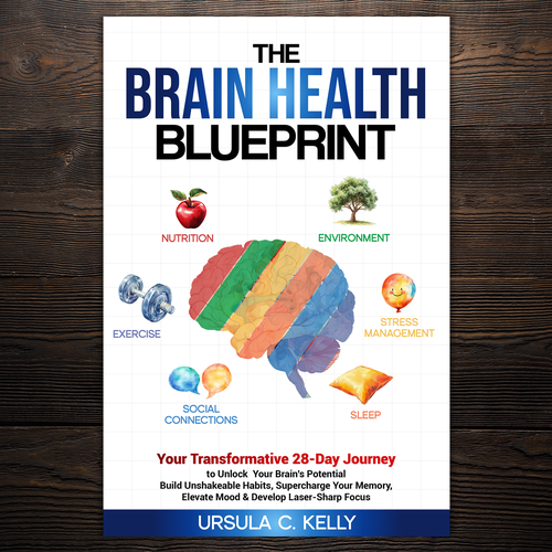 Designs | Design an ebook cover for a brain health book | Book cover ...