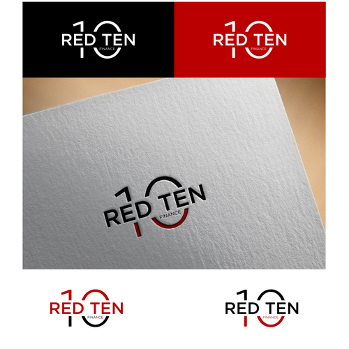 Looking for a finance company professional logo - RED TEN FINANCE ...