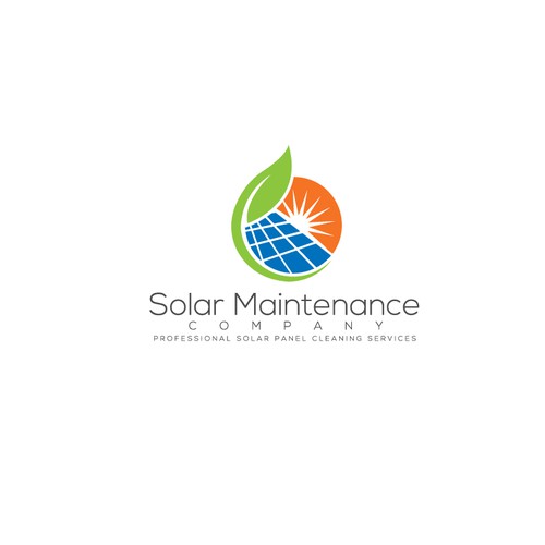 Solar Maintenance Company Logo (Solar Panel Cleaning) | Logo design contest