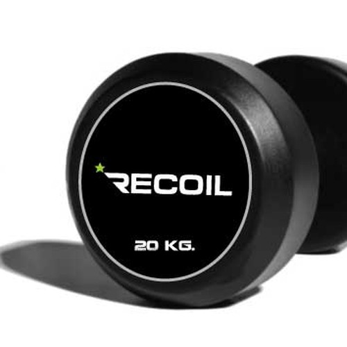 Dumbbell-design for Recoil | Product label contest