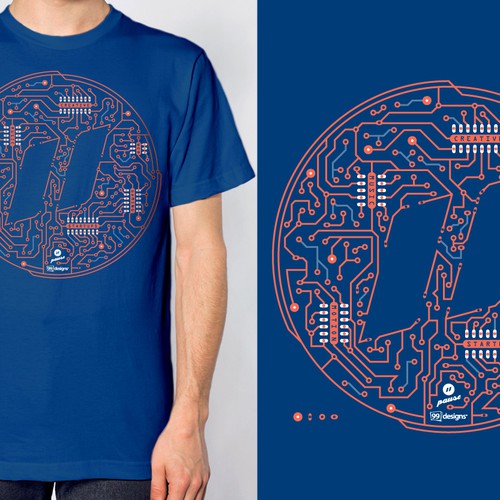 Design cool T-shirt for a Digital festival! | T-shirt contest
