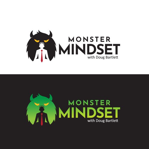 Designs | Design a powerful logo for a Monster Mindset | Logo & social ...