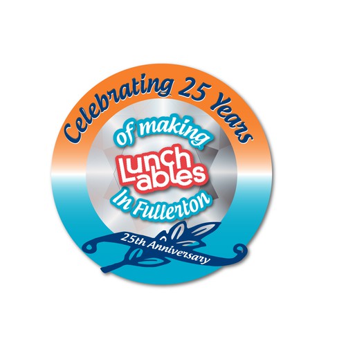 Celebrating 25 years of making Lunchables - 2014 | Logo design contest