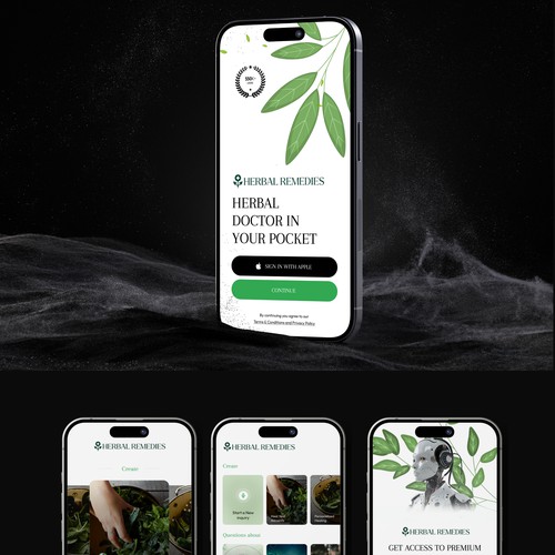Designs | Design a Modern Yet Traditional Herbal Remedy App: Combining ...