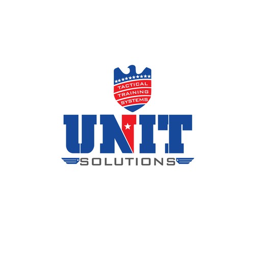 Create an illustrative, dynamic logo for military and law enforcement ...