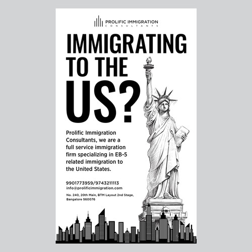 Immigration Consulting Company - Poster Design Needed | Poster contest