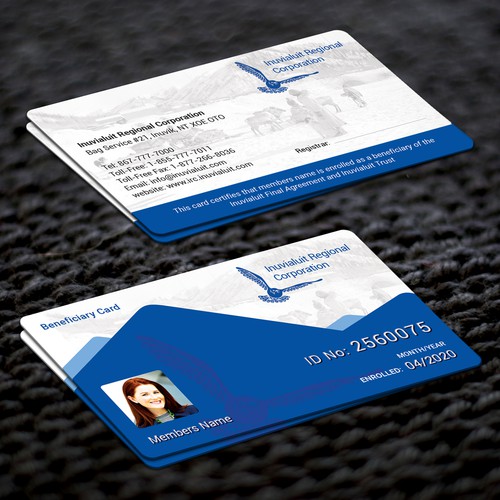 Designing Beneficiary Membership Cards | Business card contest