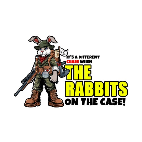 Designs | The Rabbits Got the Gun! Mascot/Caricature - Help us fight ...