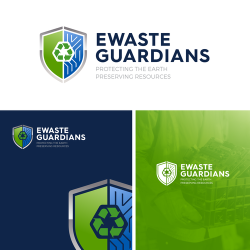 Designs | Design the Future: Modern, Sustainable Logo for E-Waste Guardians | Brand launch pack ...