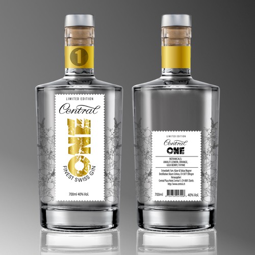Designs | Fantastic Swiss Gin needs a cool label | Product label contest