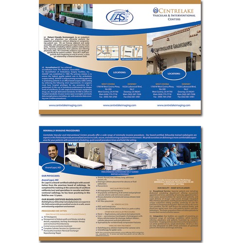 Brochure for Surgical Centers | Brochure contest