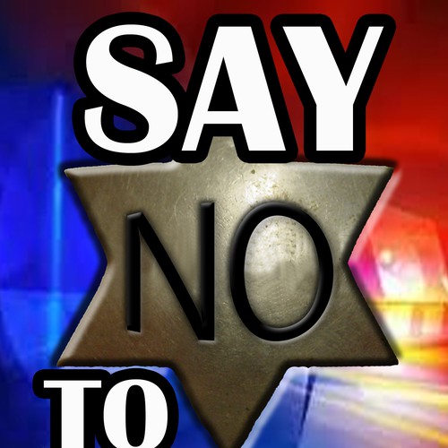 Icon for SAY NO TO POLICE | Button or icon contest