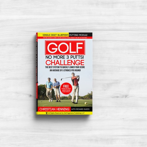 Designs | Book Cover for Golf Book: No More 3 Putts! Challenge | Book ...