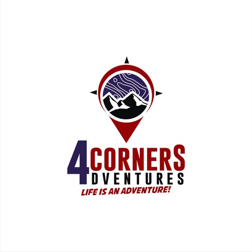 Designs | Adventure sports logo incorporating navigation elements ...