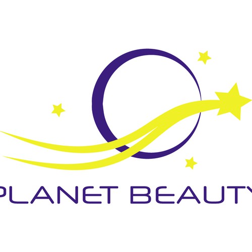 Planet Beauty Logo Cosmetics Makeup Beauty Store Hi Res Stock